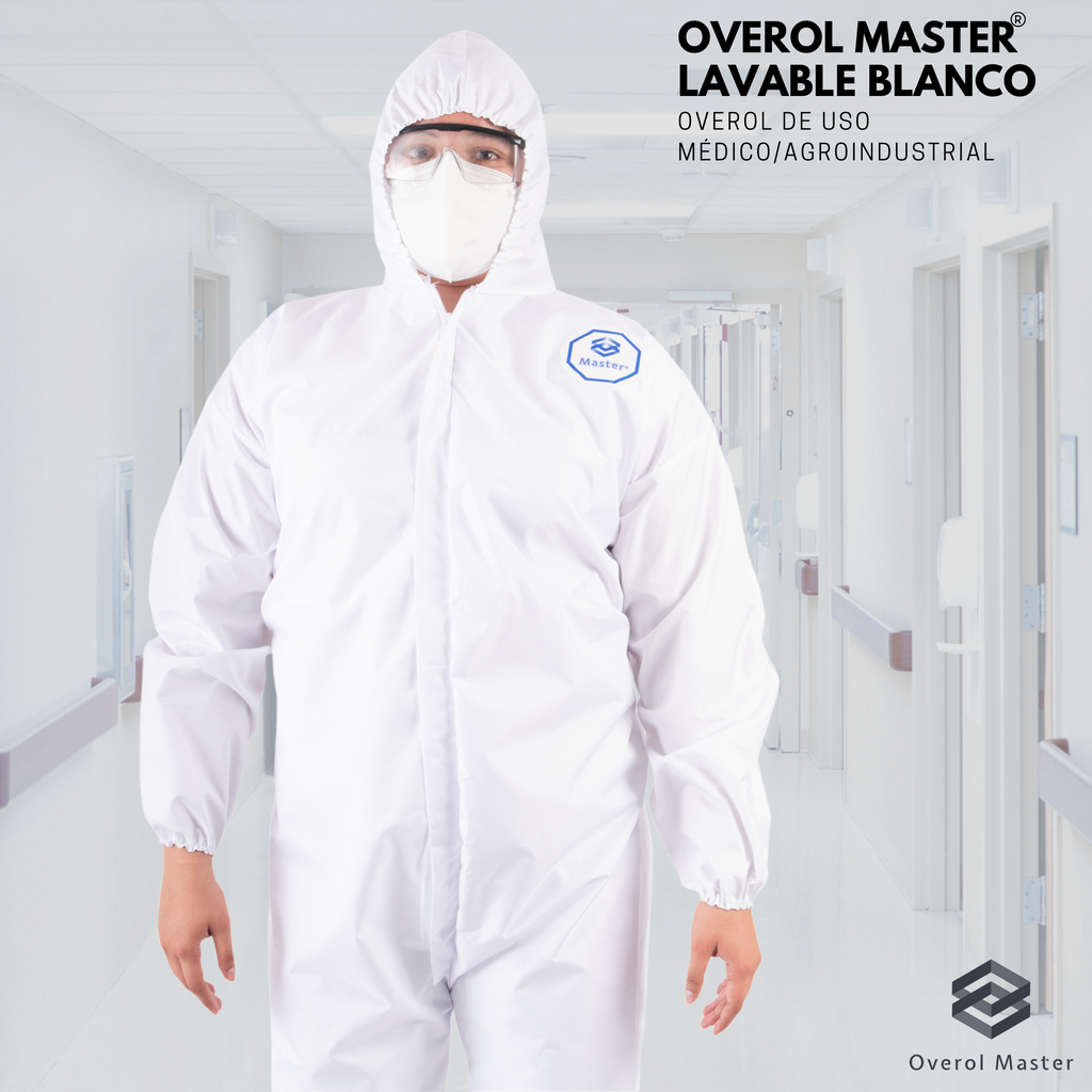 Overol Master Lavable Blanco – Overol Master®