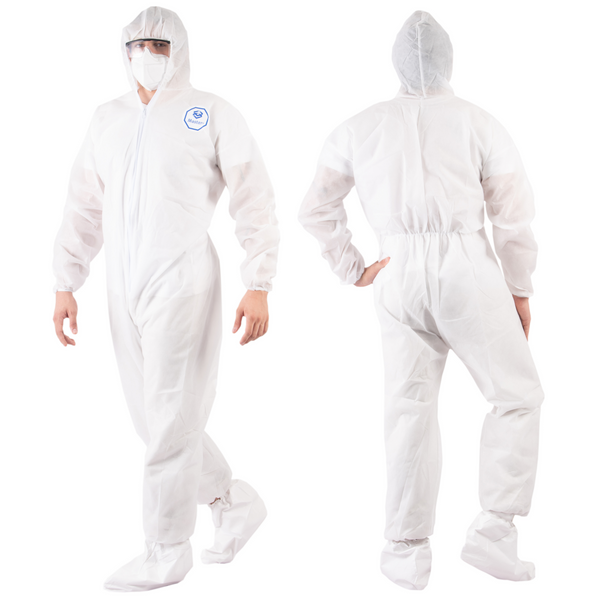 Overol Desechable Blanco Grado Hospitalario | Overol Master – Overol ...