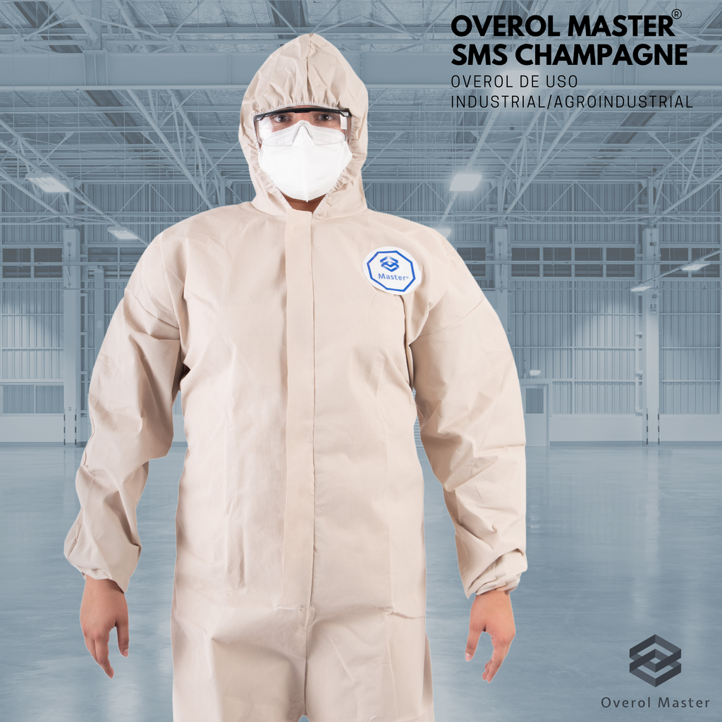 Overol Desechable Blanco Grado Hospitalario | Overol Master – Overol ...