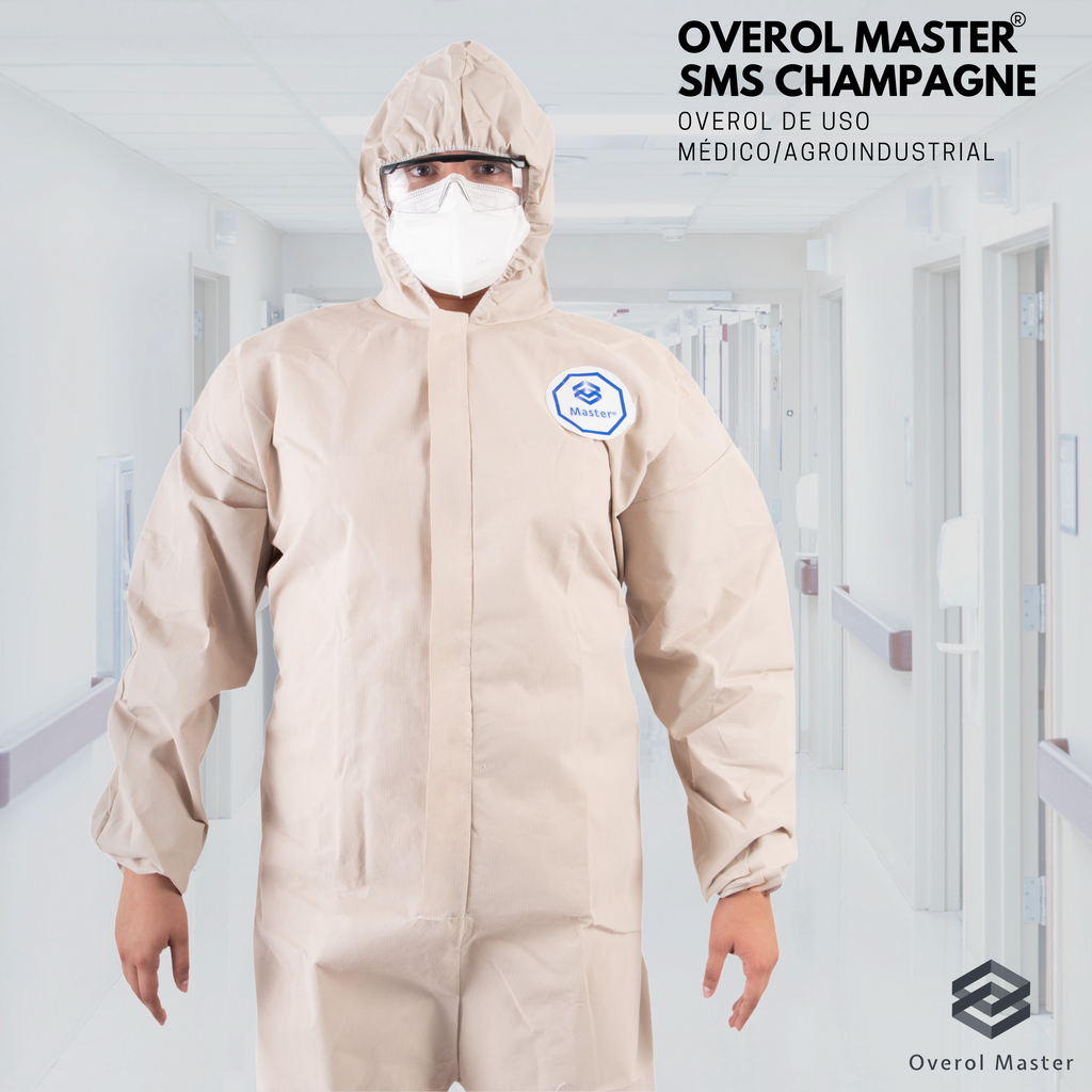 Overol Desechable Blanco Grado Hospitalario | Overol Master – Overol ...