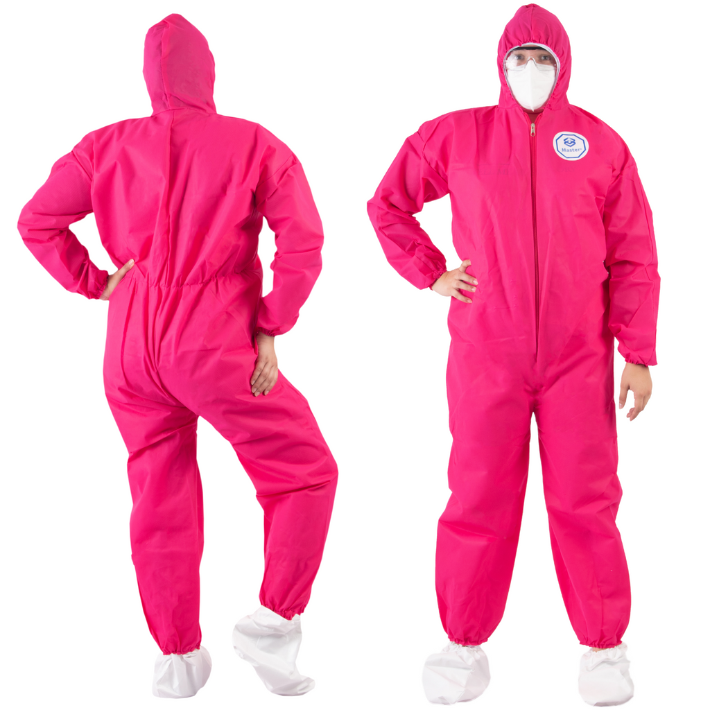 Overol Desechable Rosa Grado Hospitalario | Overol Master – Overol Master®