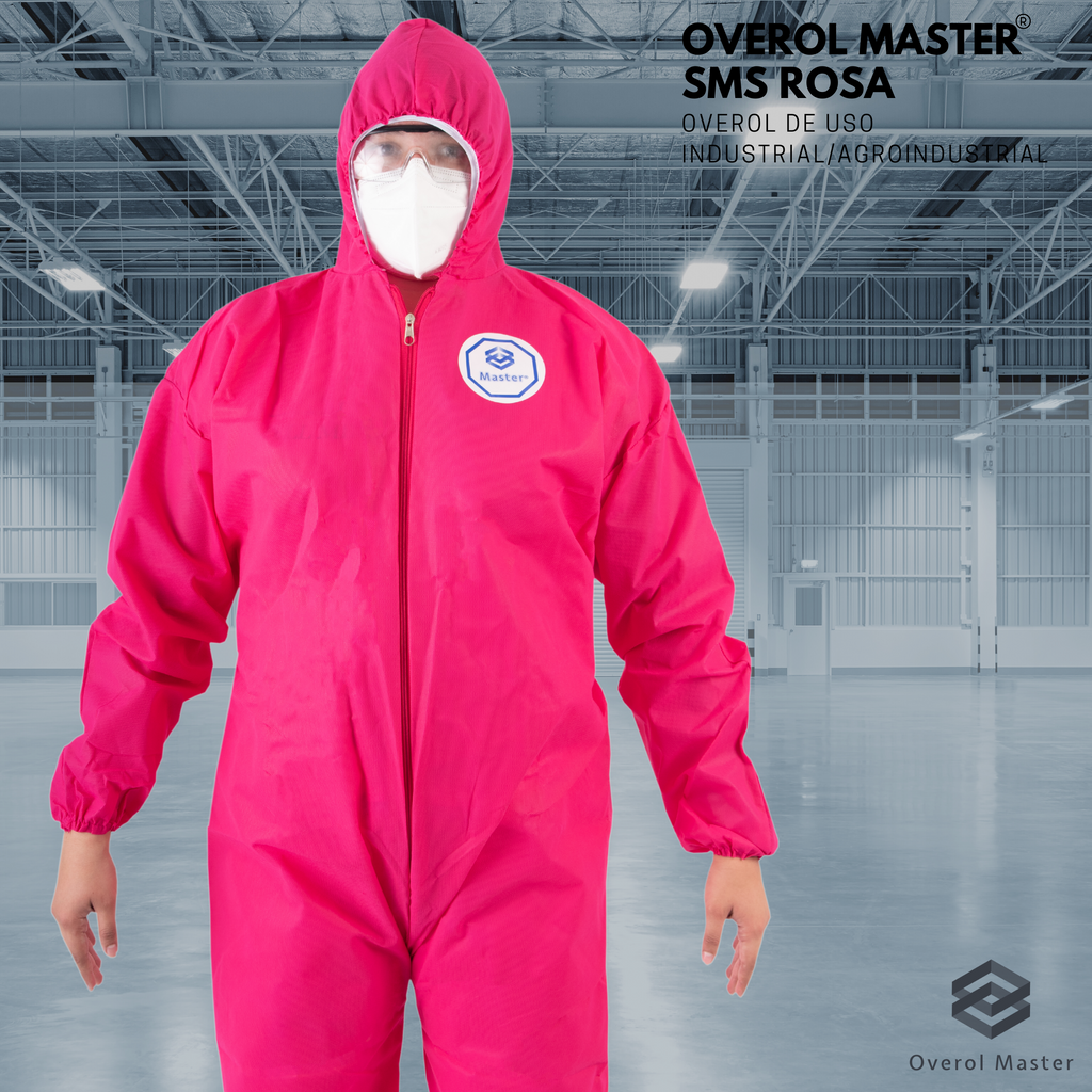 Overol Desechable Rosa Grado Hospitalario | Overol Master – Overol Master®